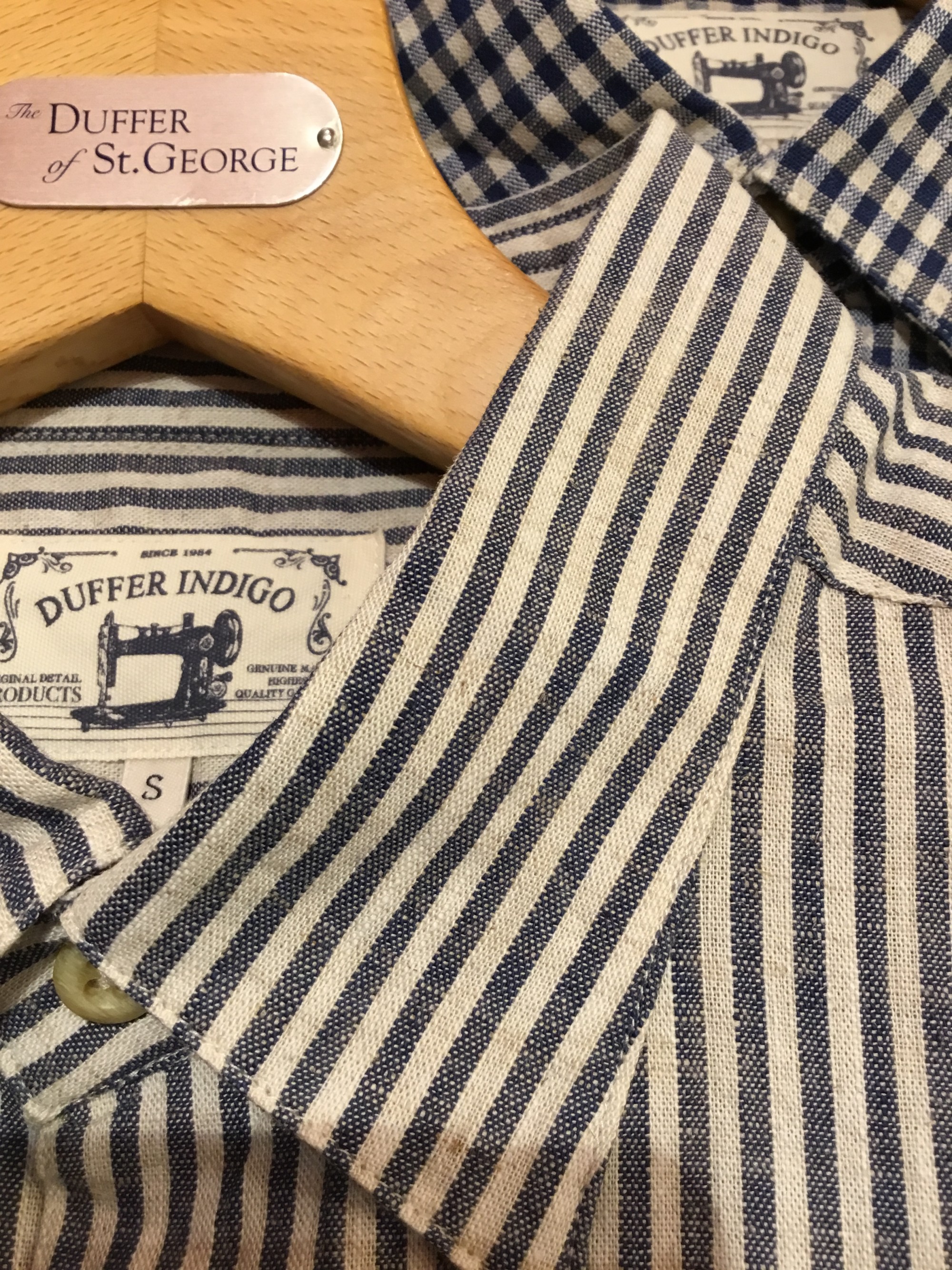 【INDIGO LABEL】C/L INDIGO SELVEDGE SHIRTS – The DUFFER of St.GEORGE ...