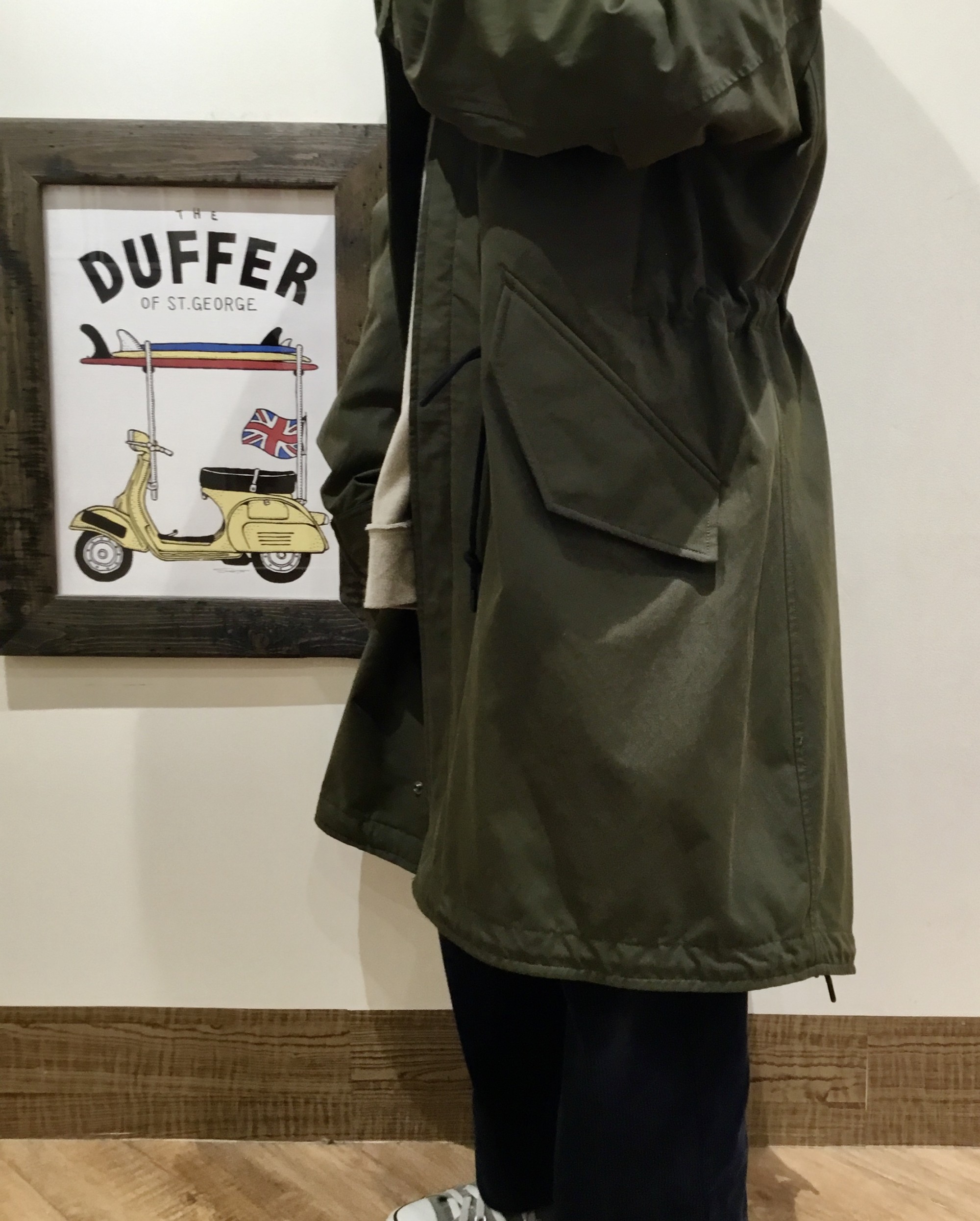 ERGONOMICS MODS COAT – The DUFFER of St.GEORGE｜Official Web Site｜ザ・ダファー ...