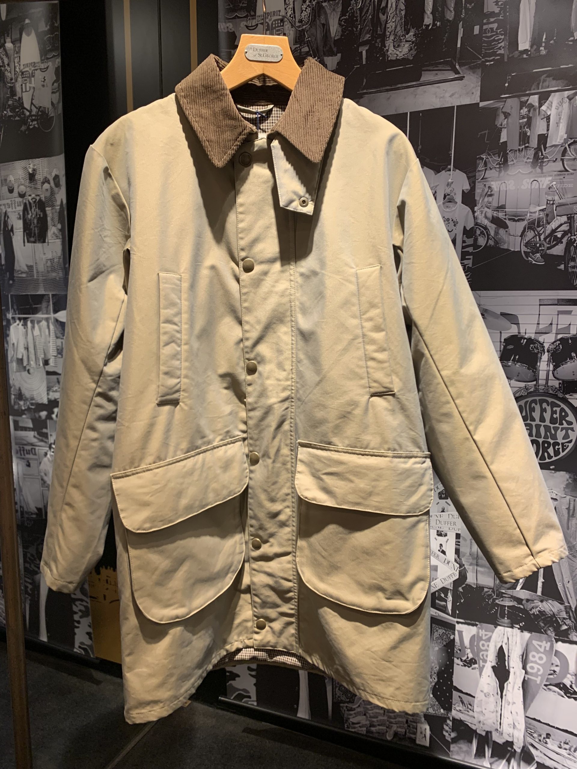 WINDPROOF PUFF COAT – The DUFFER of St.GEORGE｜Official Web Site｜ザ・ダファー ...