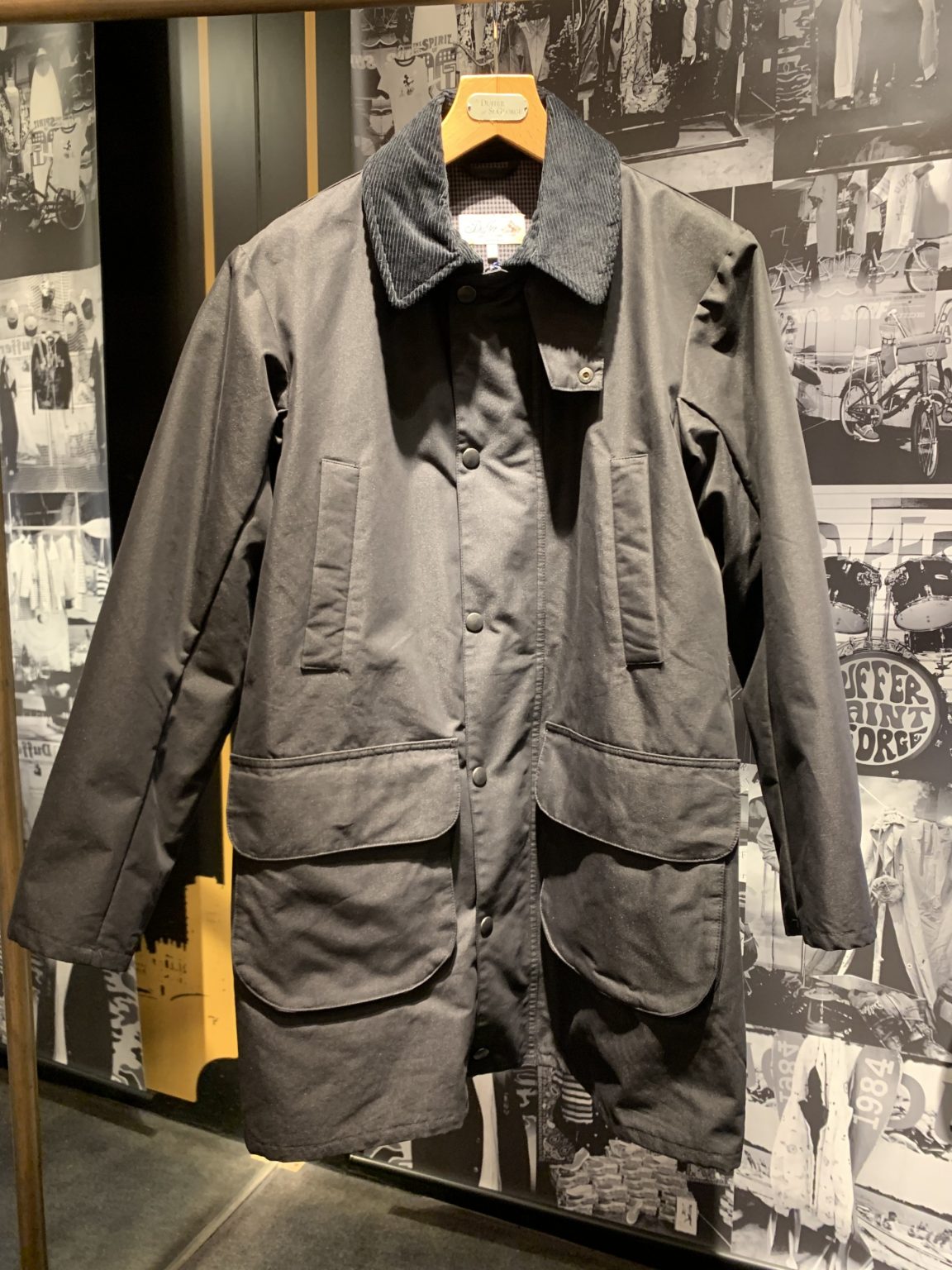 WINDPROOF PUFF COAT – The DUFFER of St.GEORGE｜Official Web Site｜ザ・ダファー ...